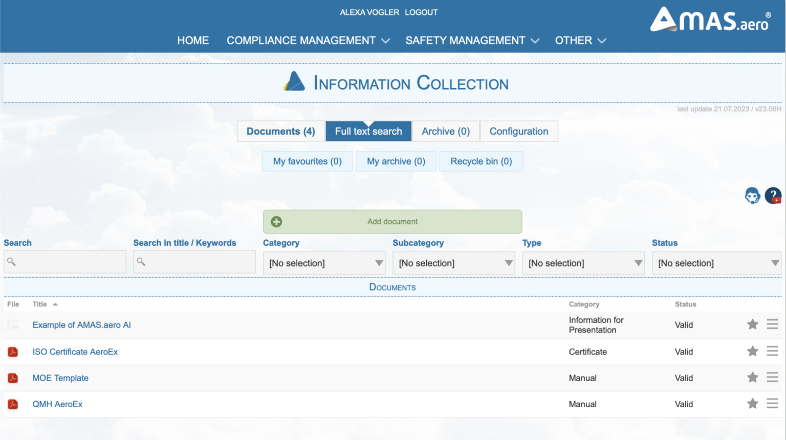 Information Collection - Your Centralized Document Register Solution ...