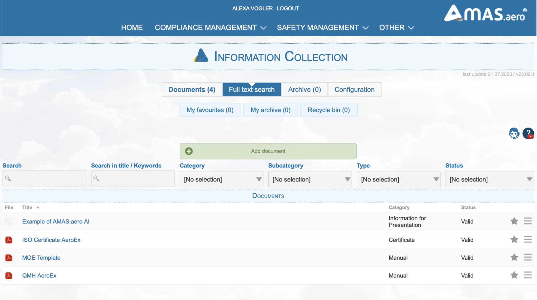Information Collection - Your Centralized Document Register Solution ...
