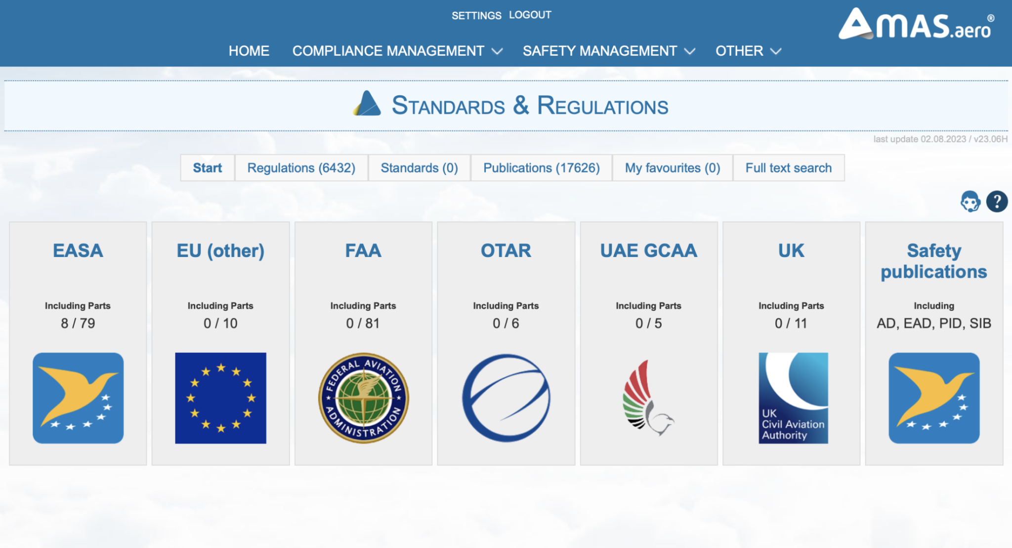 Standards & Regulations - AMAS.aero | Aerospace Management System Hub